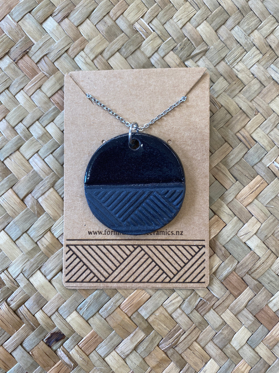 Moana Fresh – Moana Round Necklace by Form & Function Ceramics