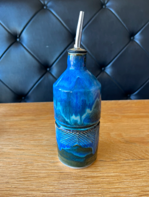 Moana Fresh – Oil Cruet/ Oil Pourer by Form & Function Ceramics