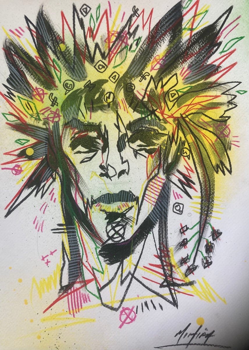 Moana Fresh – Foufou study (2) - original artwork by Marcus Hipa ...