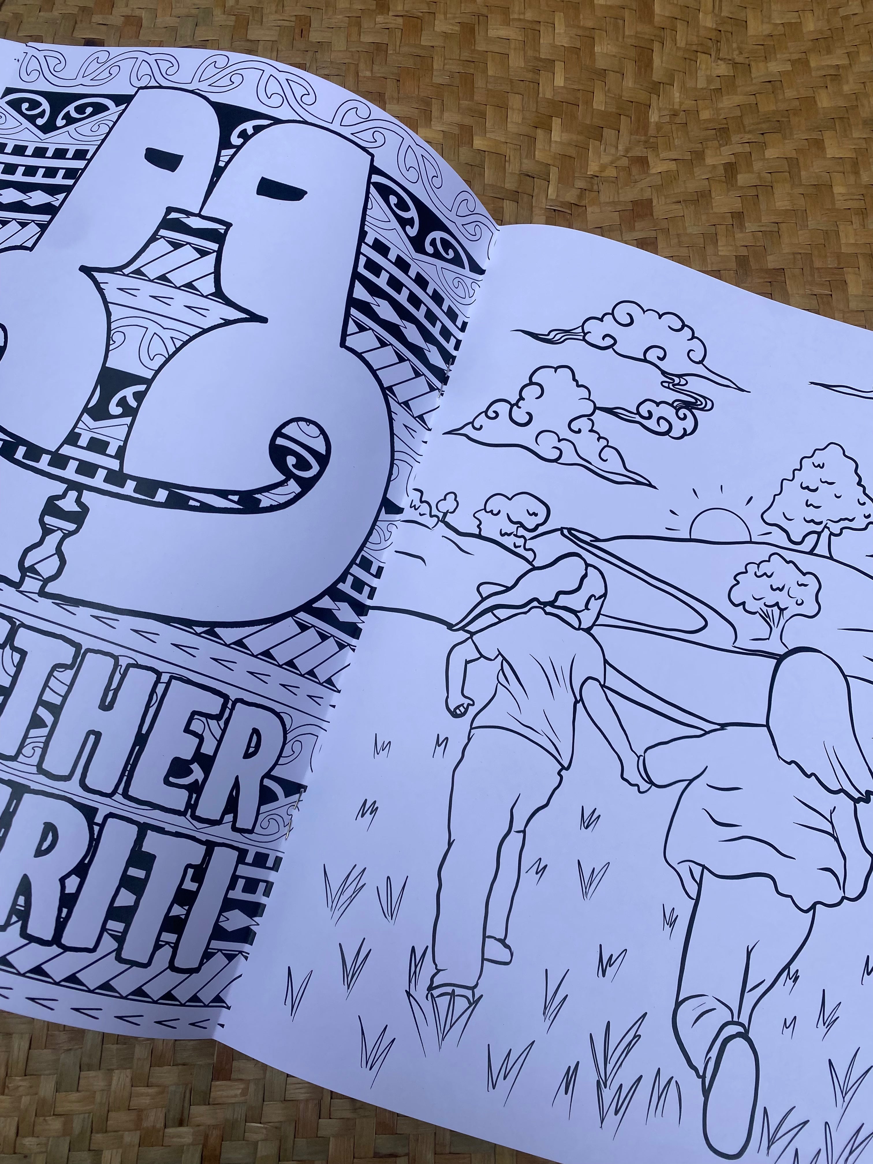 Moana Fresh – Together for Te Tiriti Colouring Book - ActionStation