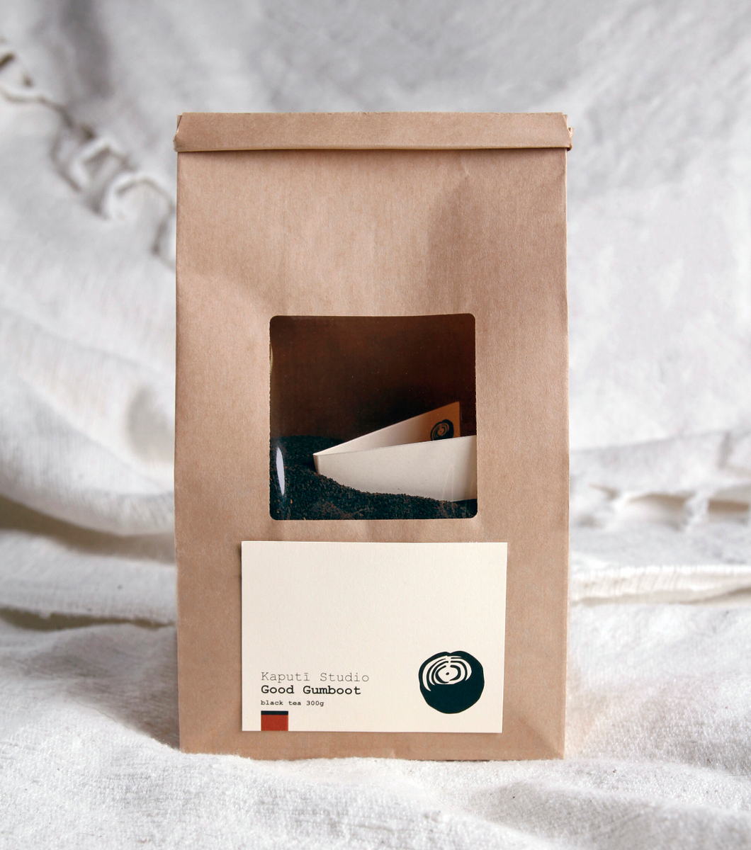 Moana Fresh – Good Gumboot Tea by Kaputī Studio